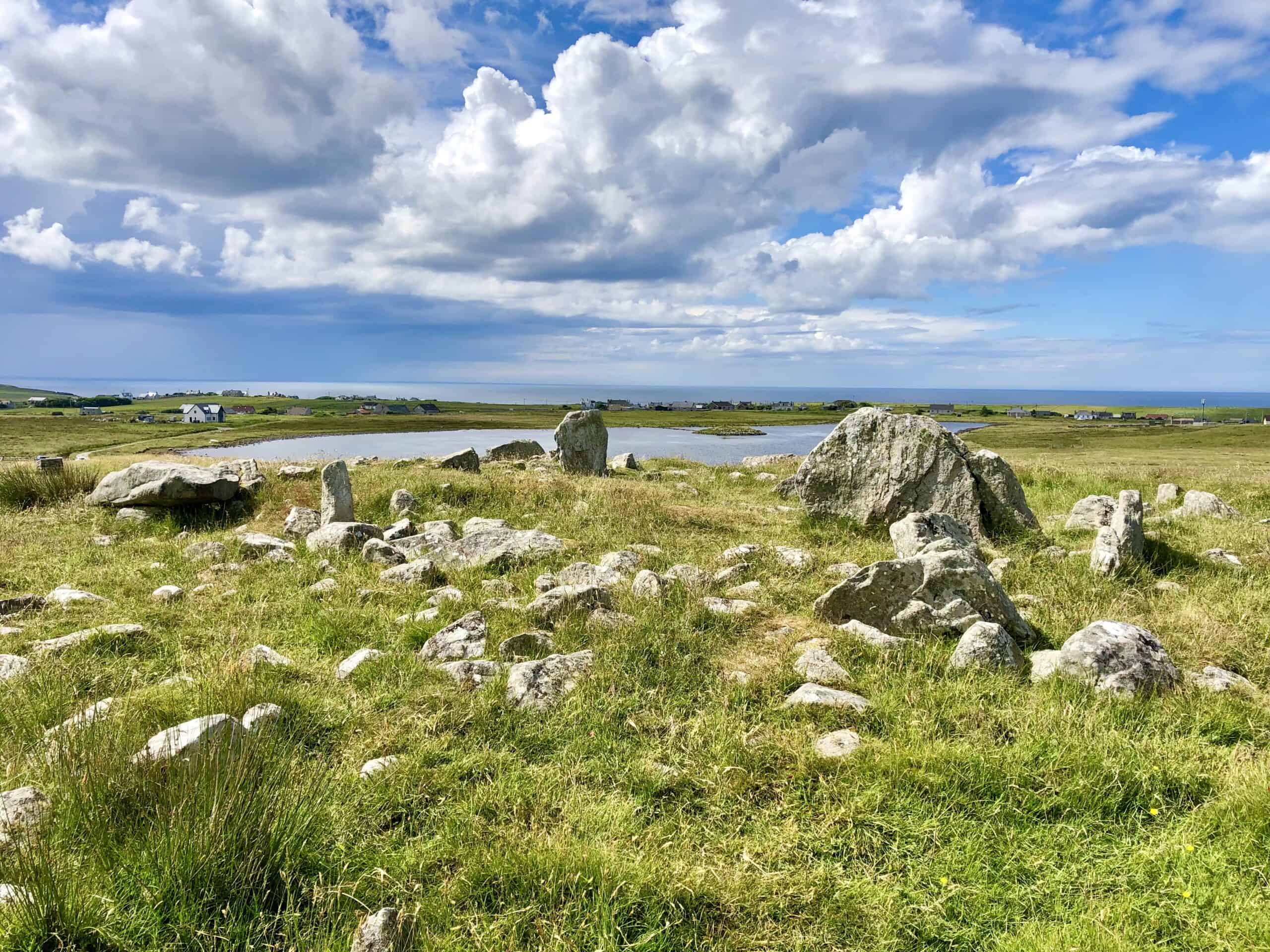 NW Lewis: Steinacleit Stone Circle - The Decca